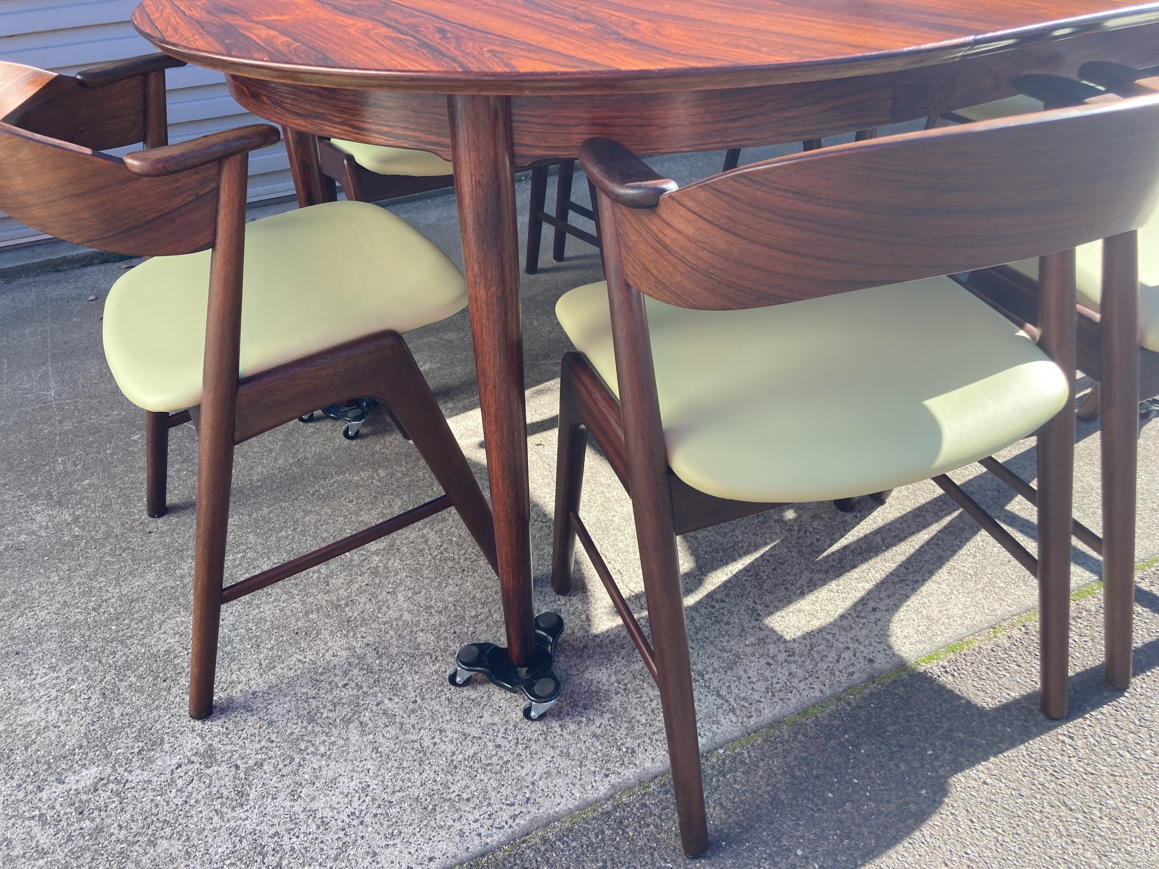 Korup Stolefabrik chairs model 32 aka Kai Kristiansen Danish original ...