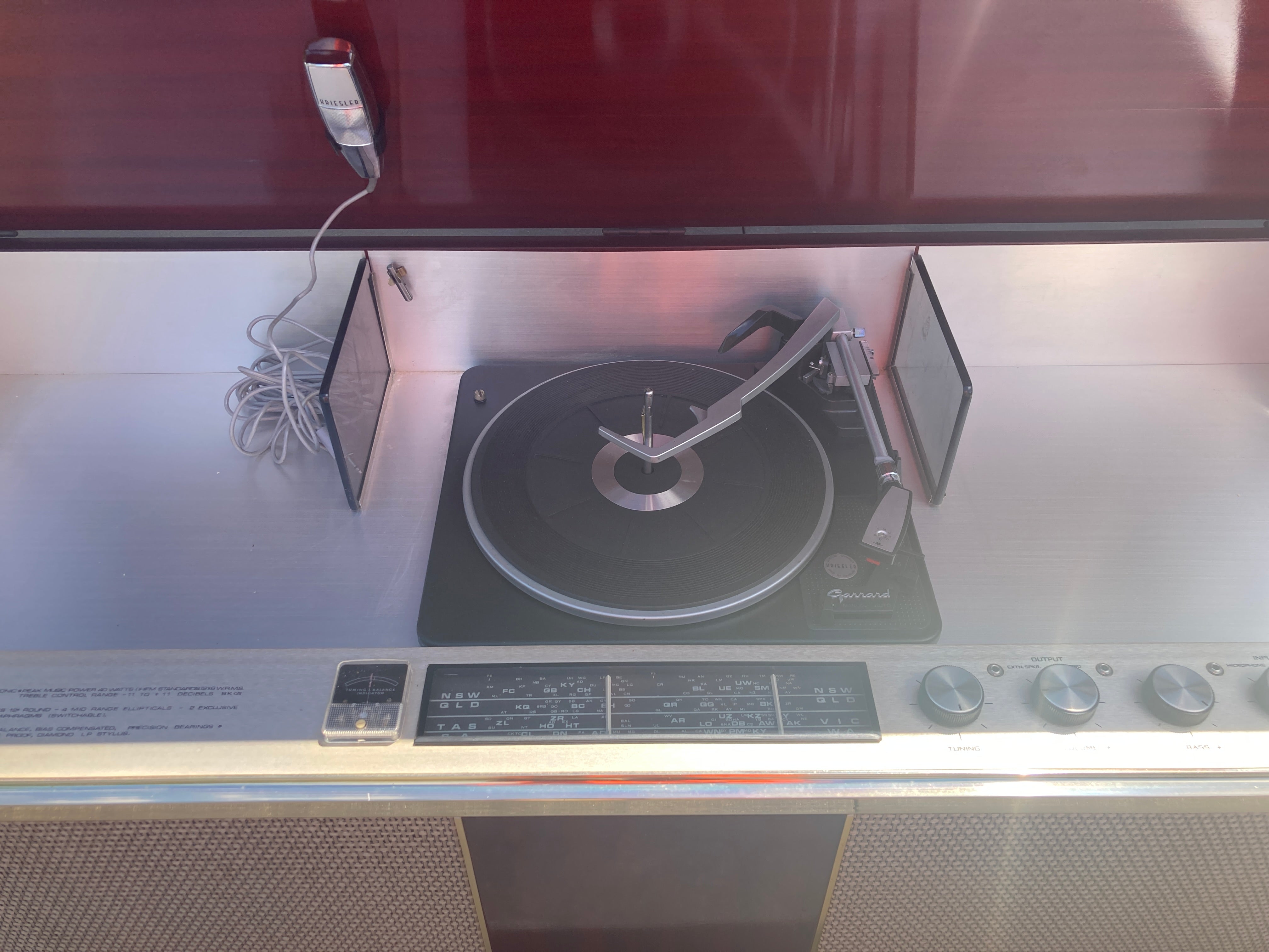 Hi-Fi Master Multi Sonic Stereo Kriesler Radiogram stereo sideboard va ...