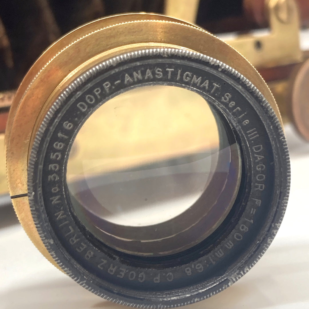 Antique Wooden Cased Thornton Pickard Special Ruby Camera restored ...