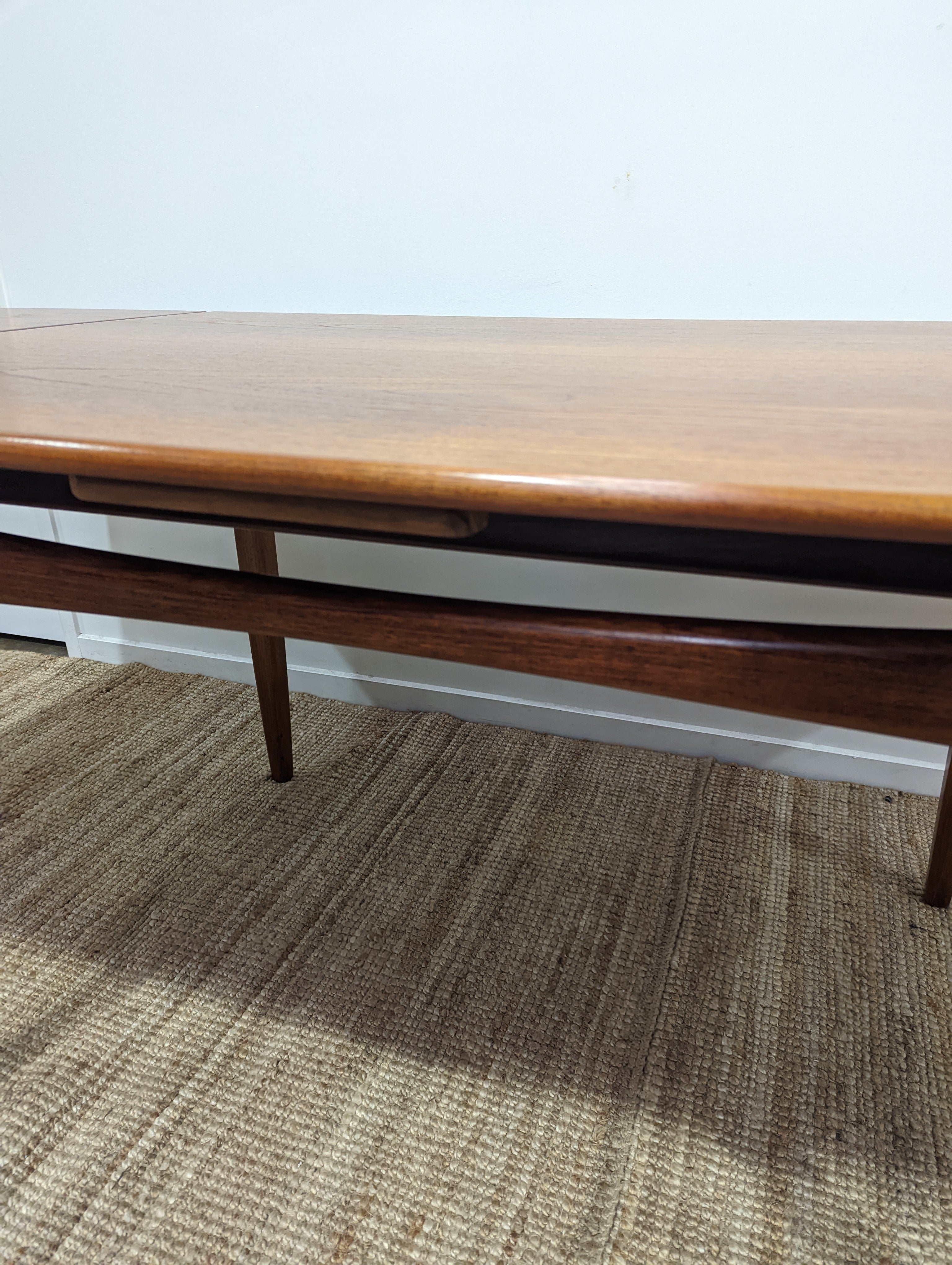 MCM extendable table teak fully restored by Scope Furniture – Vintage ...