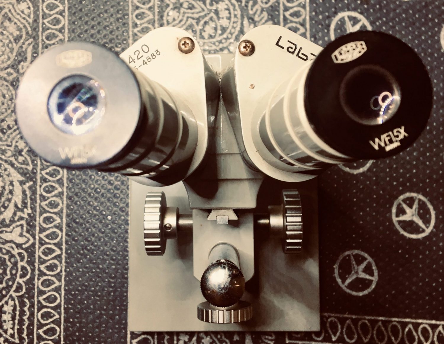 Labax Olympus wf15x microscope used made in Japan objective – Vintage ...