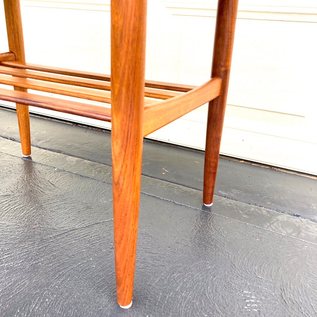Genuine parker coffee table teak mid century MCM 1960s restored ...